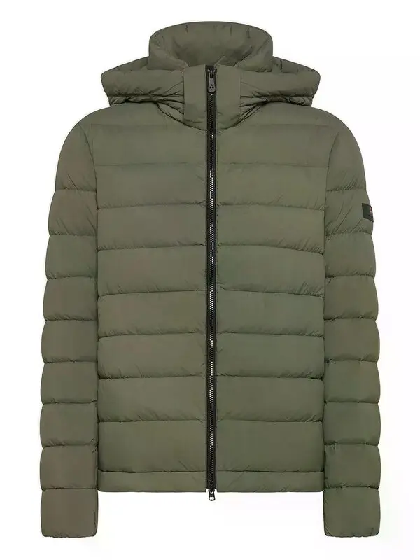 Peuterey Quilted Jacket With Detachable Hood