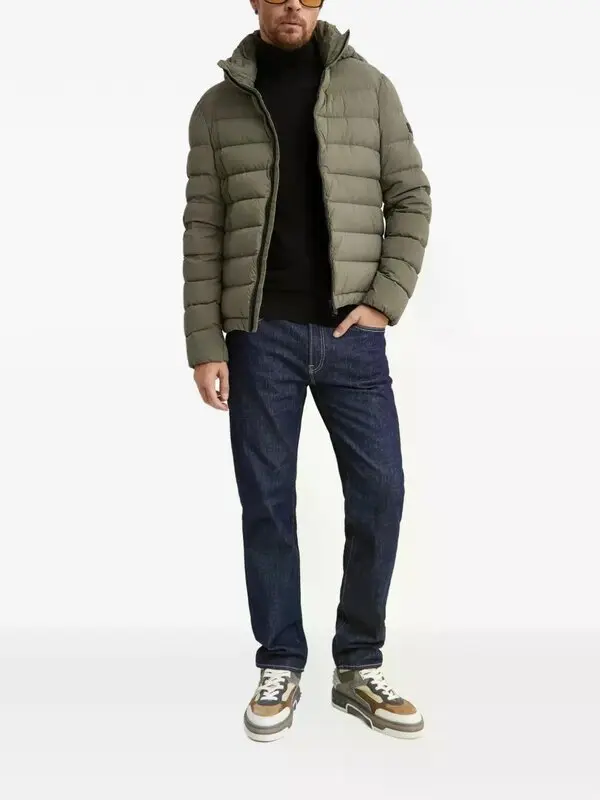 Peuterey Quilted Jacket With Detachable Hood