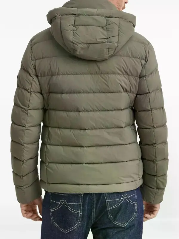 Peuterey Quilted Jacket With Detachable Hood