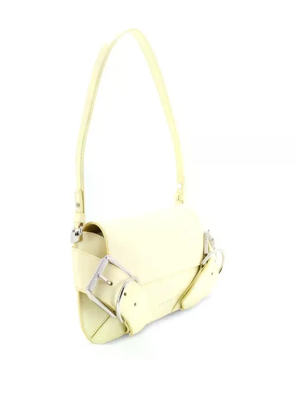 Givenchy Voyou Flap Leather Shoulder Bag - Yellow