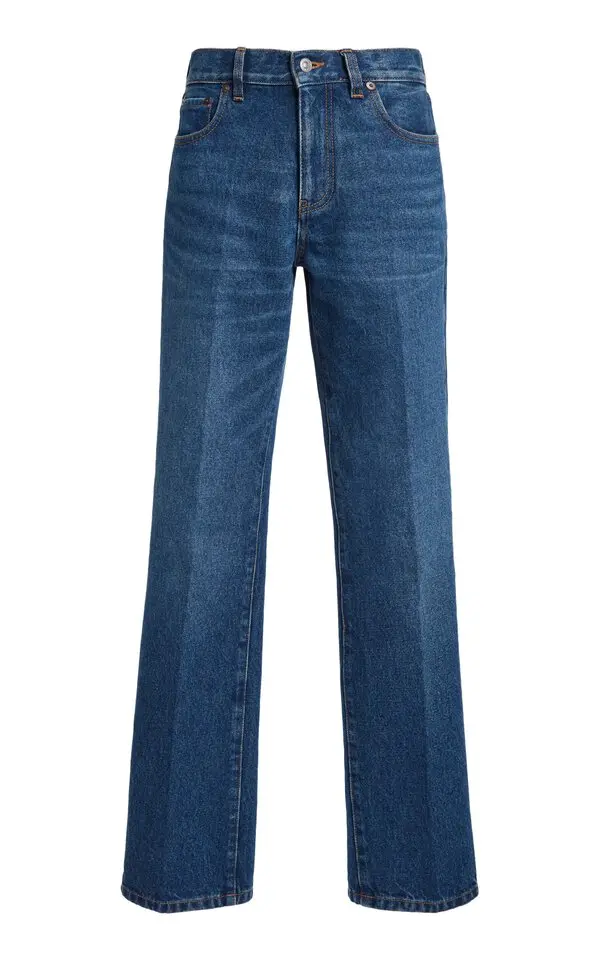 Victoria Beckham Rigid Low-rise Flare Jeans