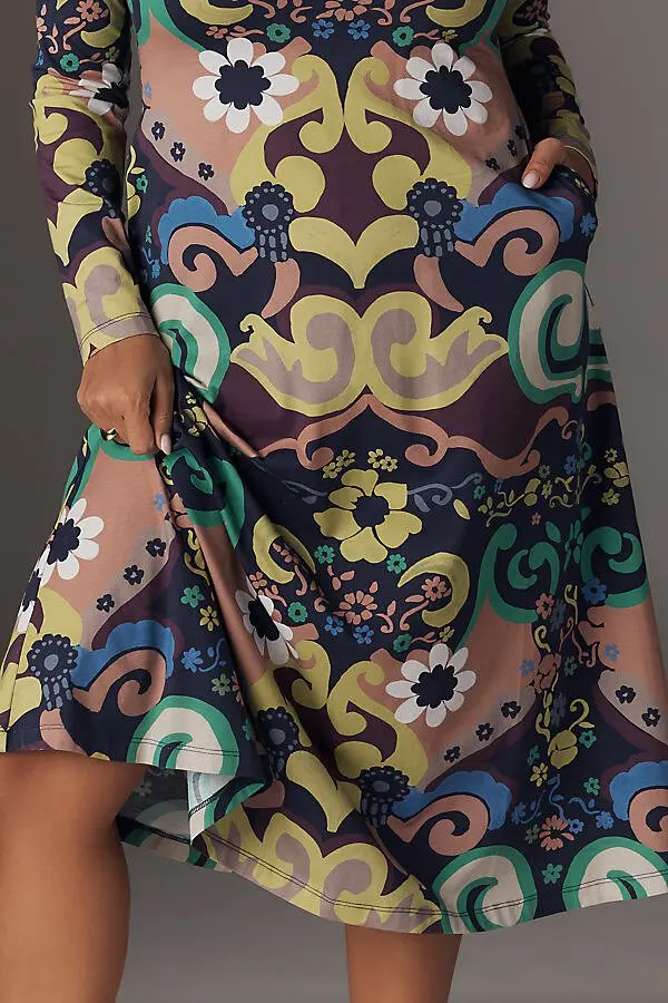 DE LORETA Kiara Printed Dress