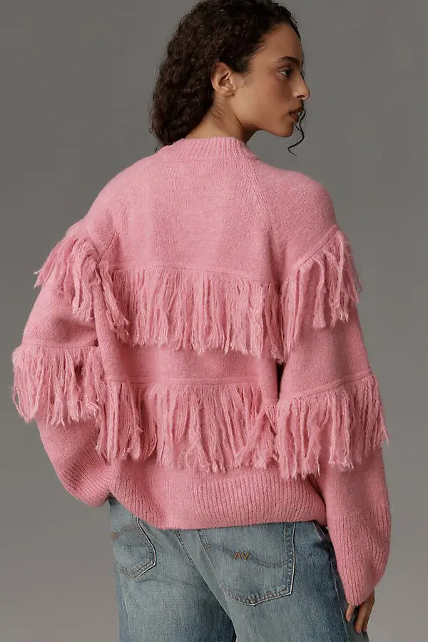 Essentiel Antwerp Johns Fringe Sweater