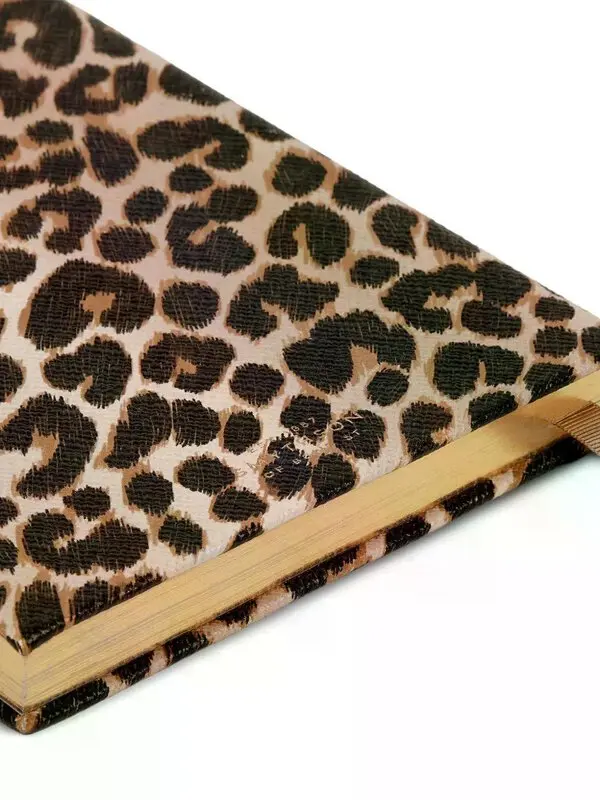 Smythson Soho Leopard-print Notebook