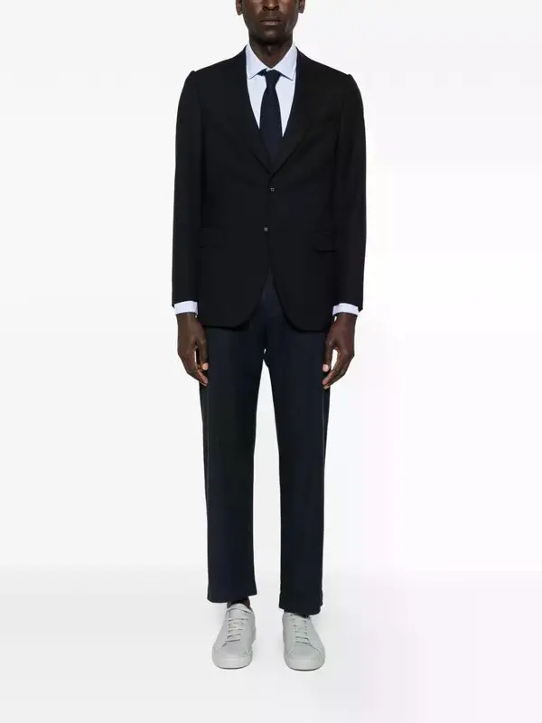 SALVATORE PICCOLO Classic Oxford Shirt - Blue