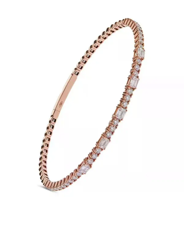 JEWELS AFICIONADO 18k Rose Gold Diamond Bracelet