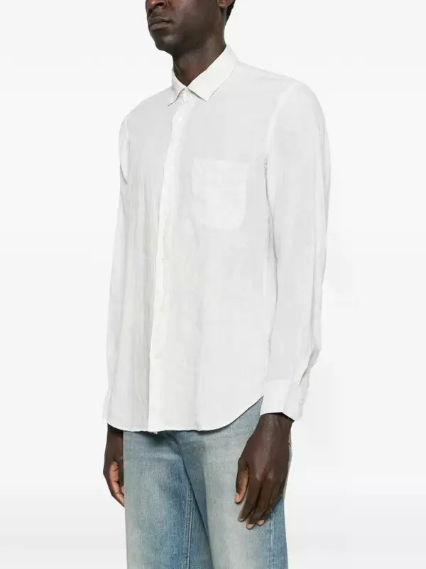 Hartford Linen Shirt - Blue