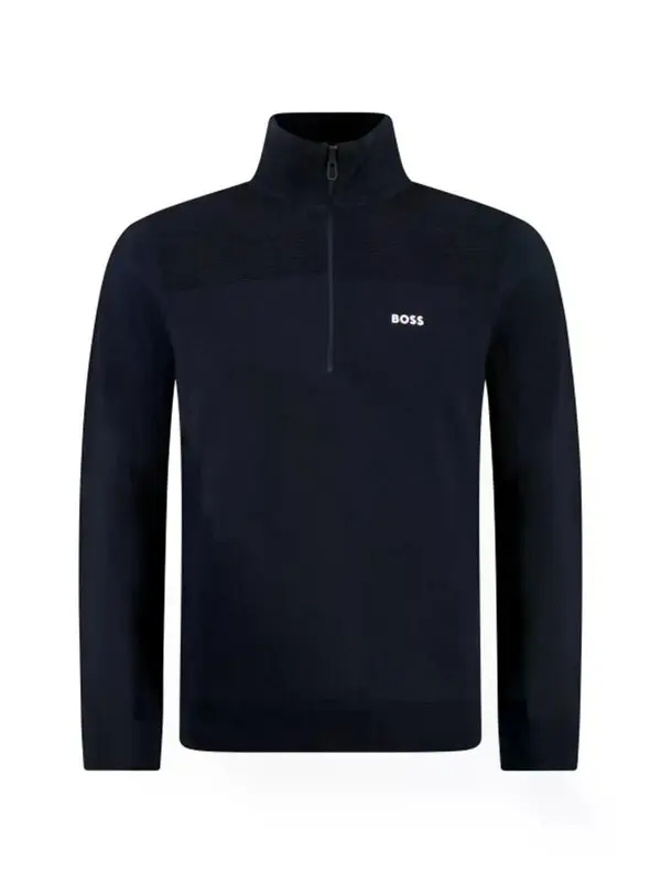 Hugo Half-zip Sweatshirt - Blue