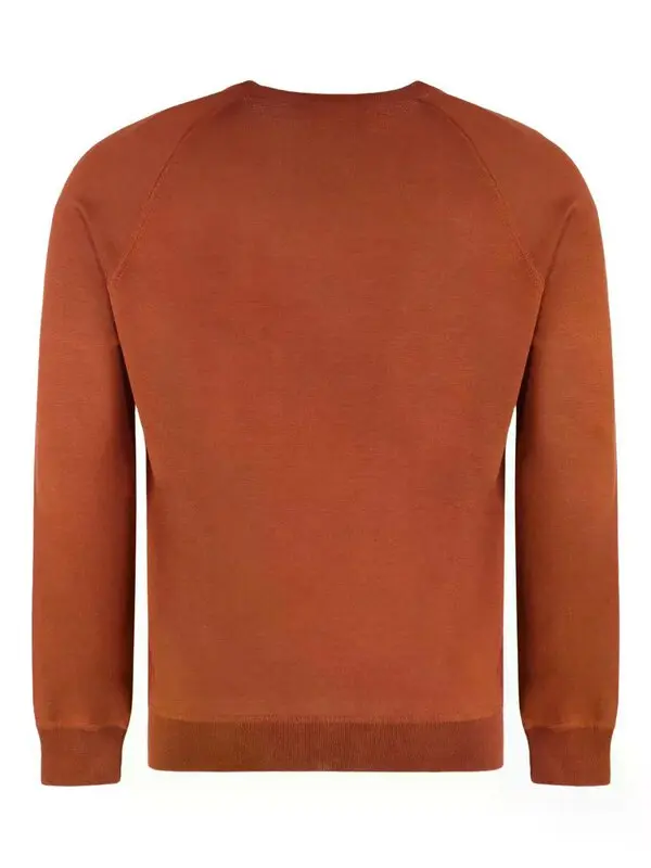 MOORER Raglan Crew-neck Sweater