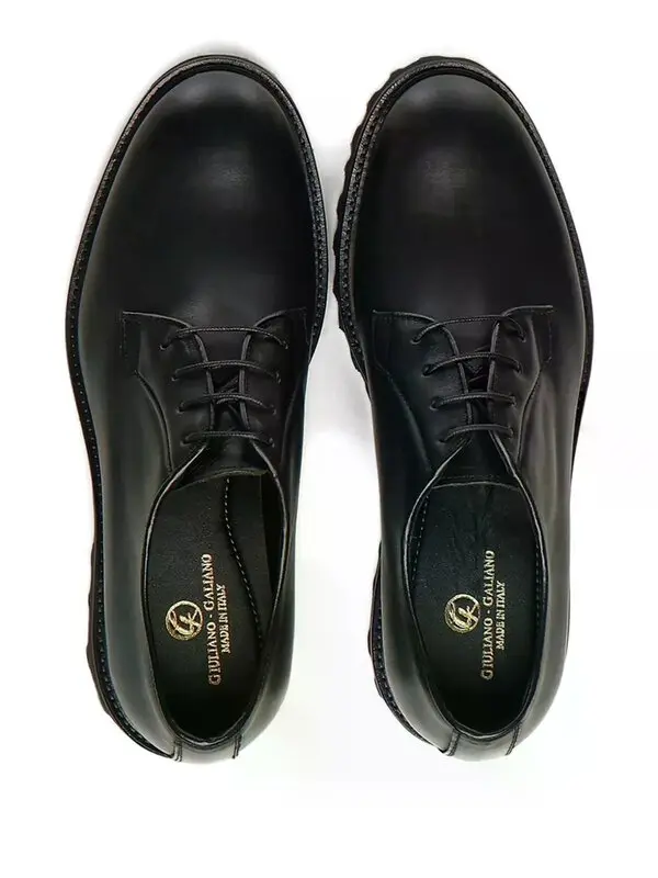 GIULIANO GALIANO Castro Leather Derby Shoes