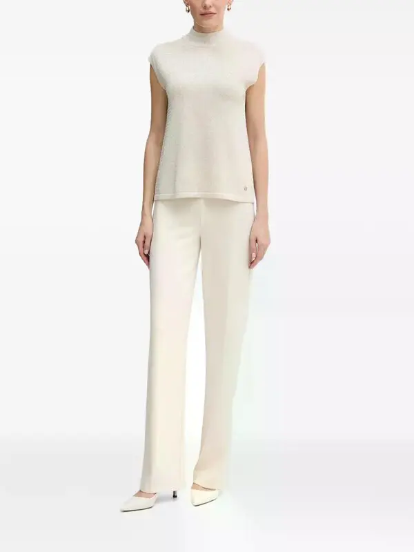 Joseph Ribkoff Embellished High-neck Top