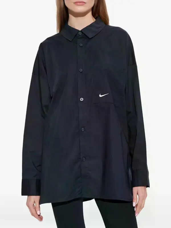 Nike Logo Detail Button Down Shirt