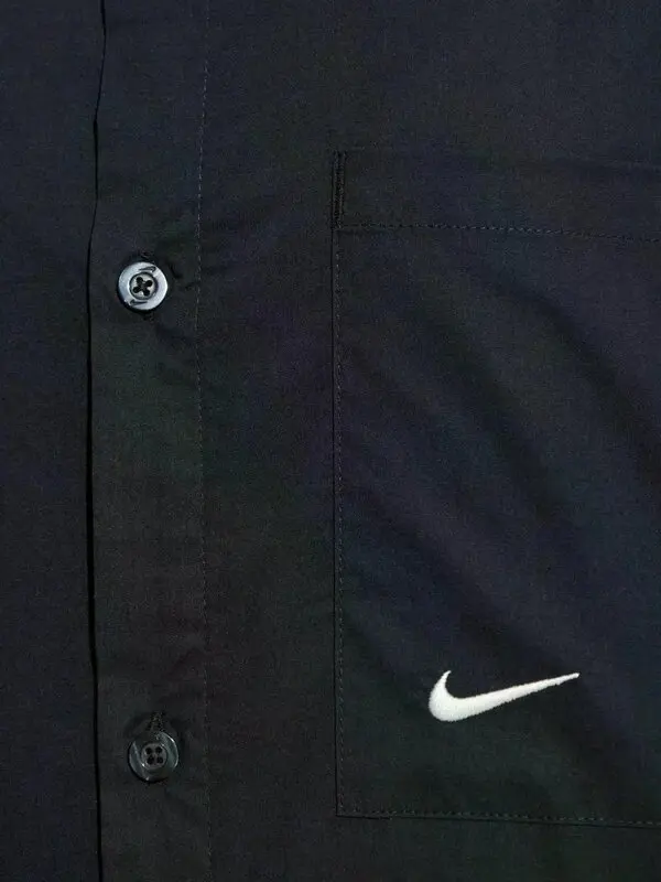 Nike Logo Detail Button Down Shirt