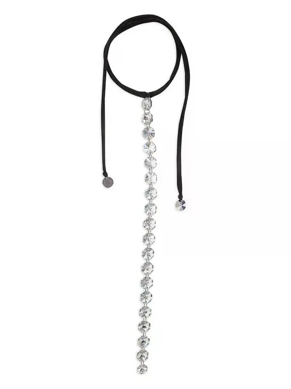 MARIA CALDERARA Crystal-embellished Necklace - Black
