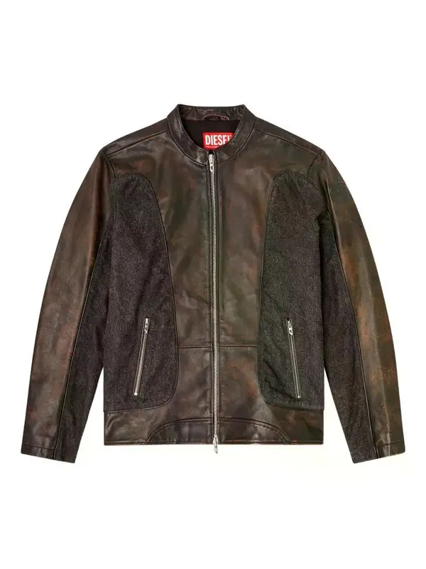 DIESEL® L-krill-dnm Paneled Jacket