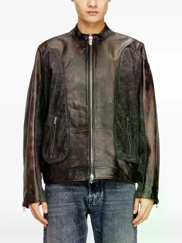 DIESEL® L-krill-dnm Paneled Jacket
