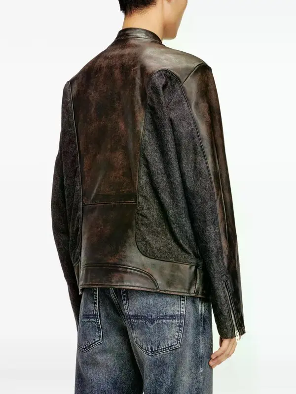 DIESEL® L-krill-dnm Paneled Jacket