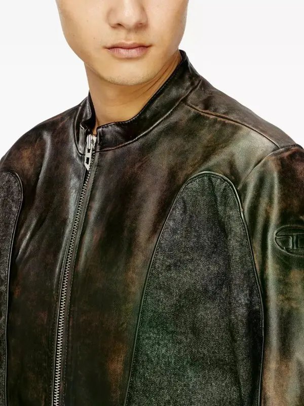 DIESEL® L-krill-dnm Paneled Jacket