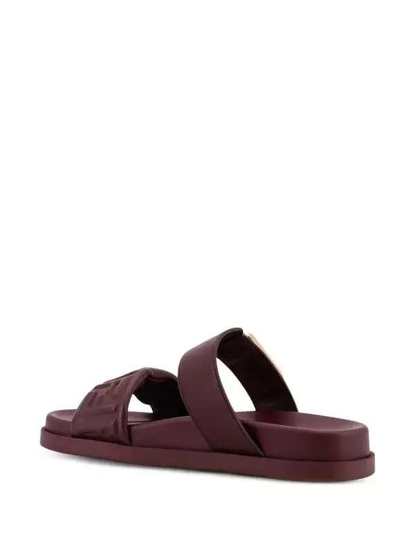 Fendi Embossed Sandals