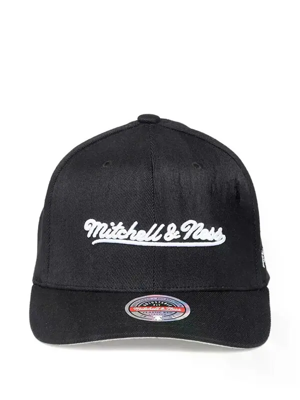Mitchell & Ness Logo-script Baseball Cap - Black