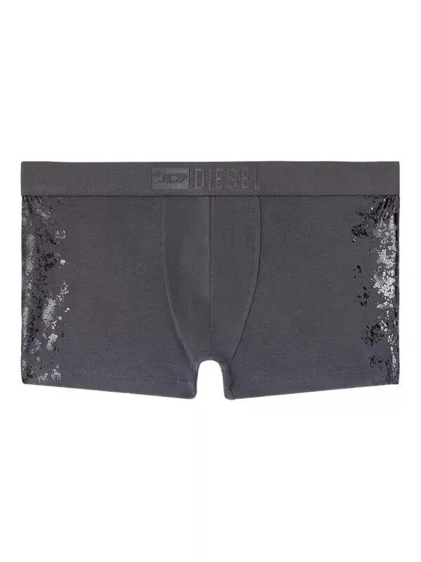 DIESEL® Damien-gft Sequin Boxer Briefs - Grey