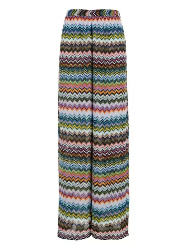 Missoni Chevron Trousers - White