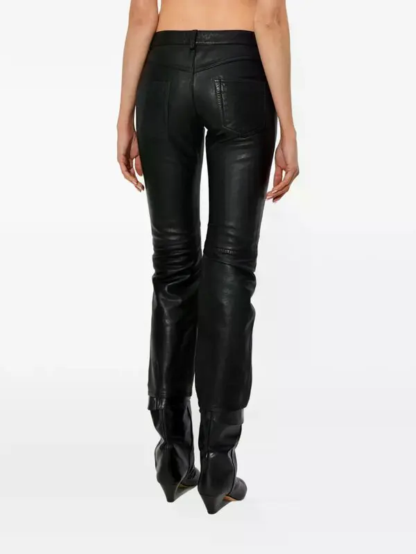 Isabel Marant Étoile Vanel Lace-up Trousers - Black