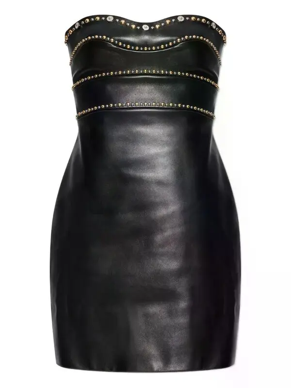 Versace Studded-embellishment Mini Dress