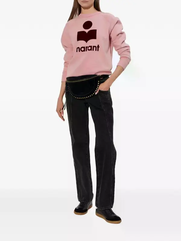 MARANT ETOILE Jaylis Seam Trousers - Black