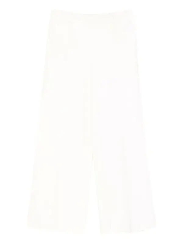 Marina Rinaldi Wide Leg Trousers - White