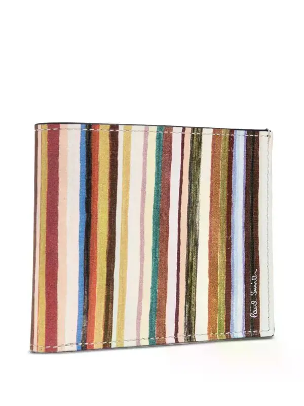 Paul Smith Striped Leather Cardholder