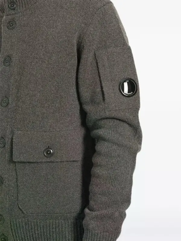 C.P. COMPANY Button-pocket Wool Cardigan