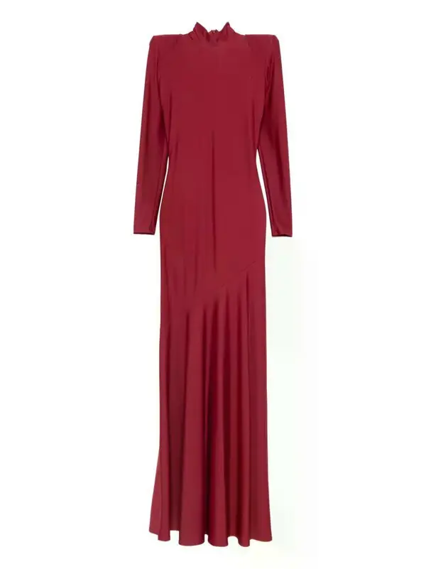 V:PM ATELIER Irma Long-sleeve Maxi Dress - Red
