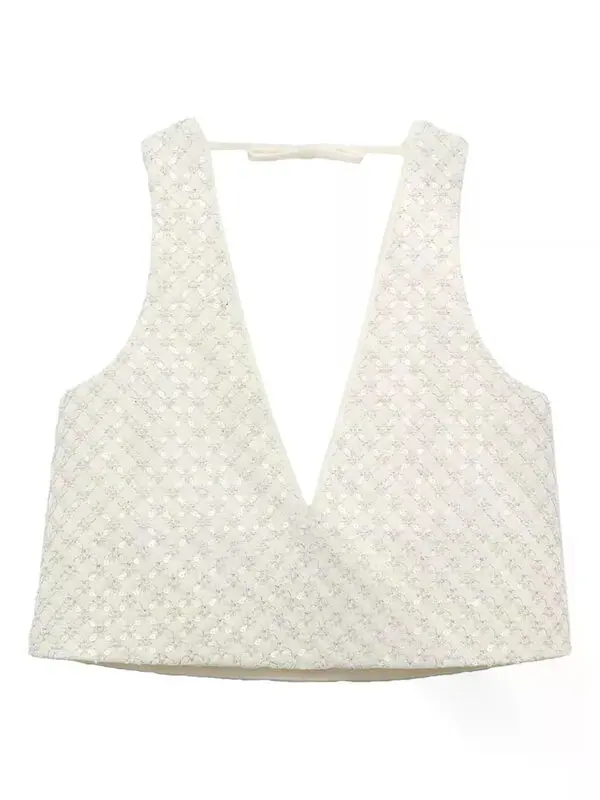 Dorothee Schumacher Textured V-neck Top
