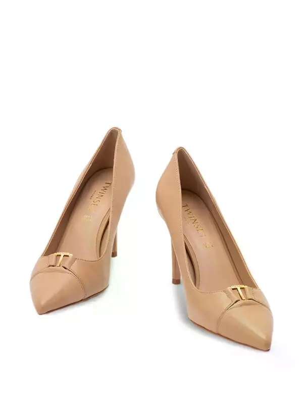 TWINSET Pointed Buckle Pumps