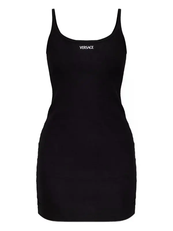 Versace Logo Mini Dress