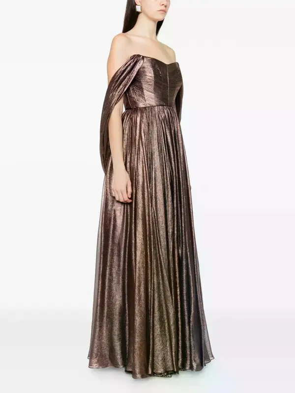 M.MARQUISE Silvana Off-shoulder Maxi Dress