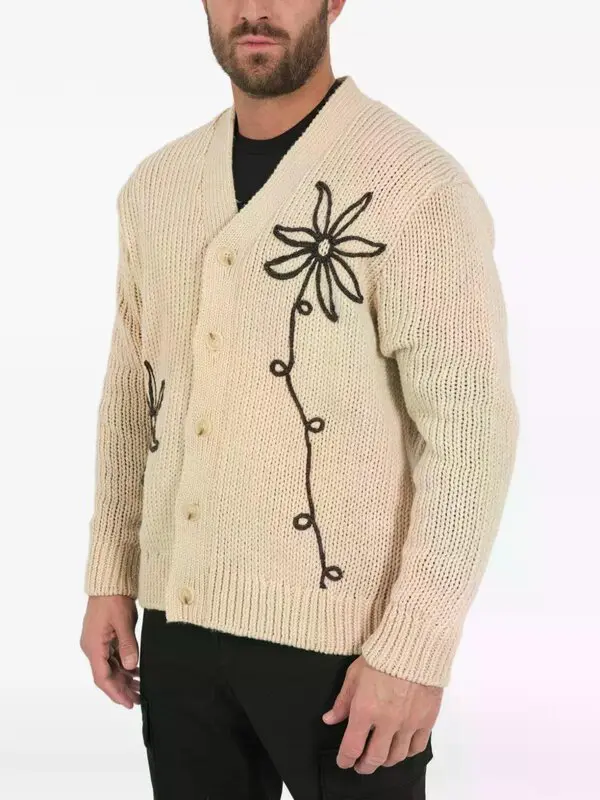 Nn07 Mika Floral-embroidered V-neck Jacket