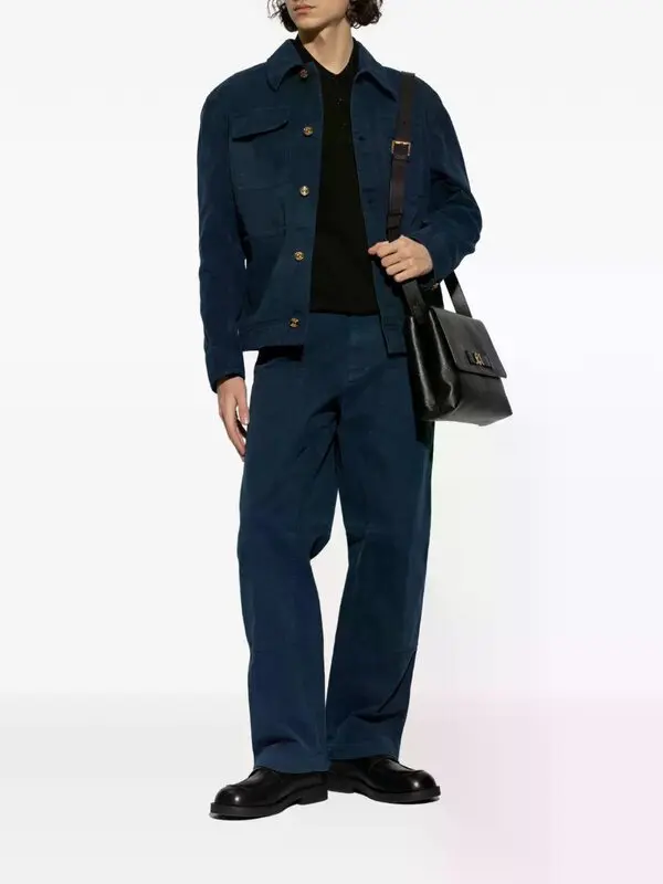 Versace Buttoned Patch Pocket Jacket