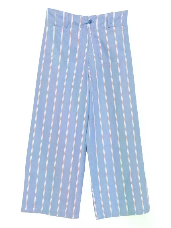 BLAKLACE Striped Trousers