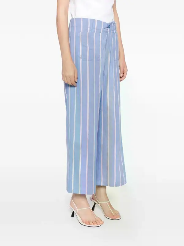 BLAKLACE Striped Trousers