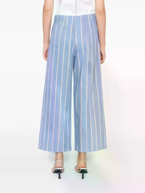 BLAKLACE Striped Trousers