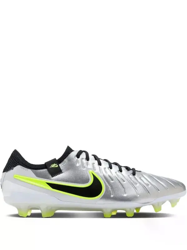 Nike Tiempo Legend 10 Elite Fg Football Sneakers - Silver