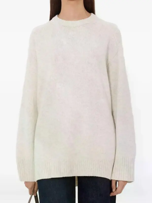 Loulou De Saison Long-sleeve Sweater - Neutrals