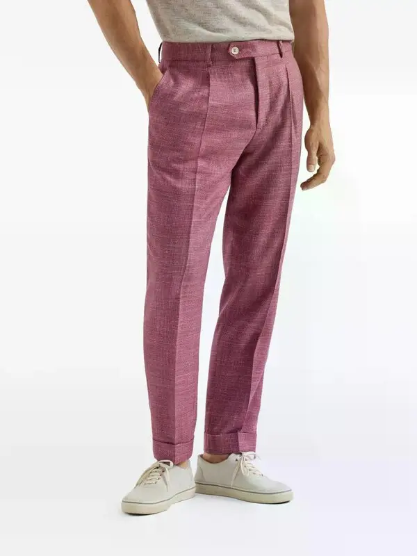 Brunello Cucinelli Pleated Trousers - Pink