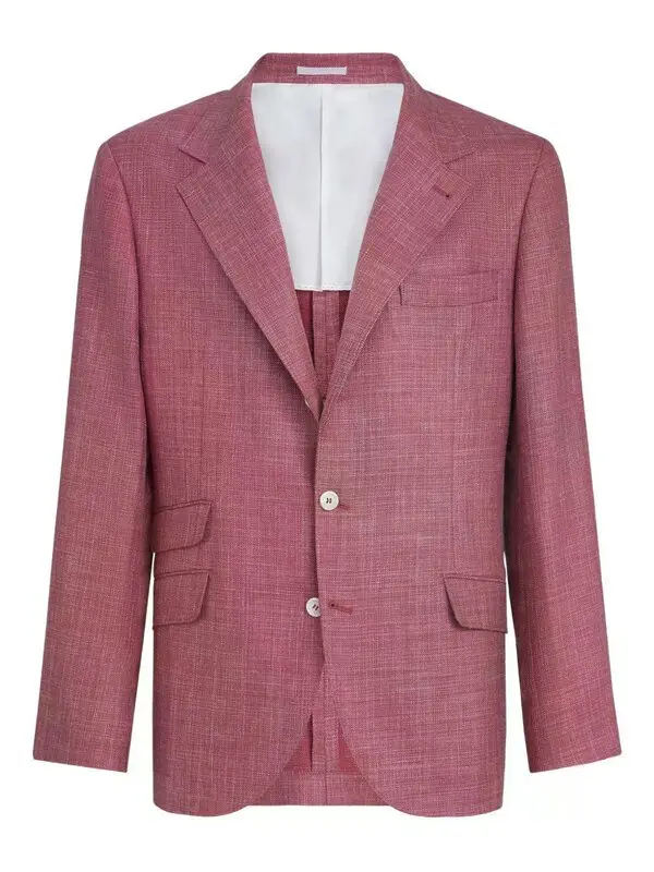 Brunello Cucinelli Single-breasted Blazer - Pink