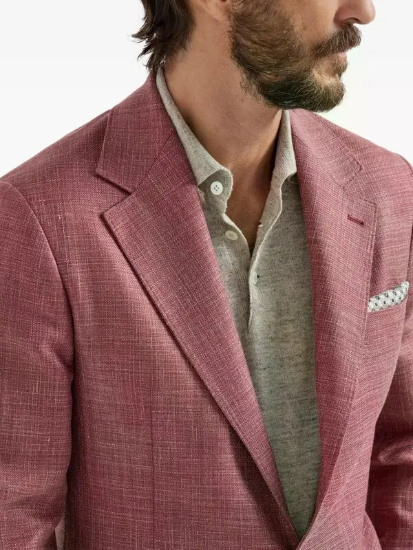 Brunello Cucinelli Single-breasted Blazer - Pink