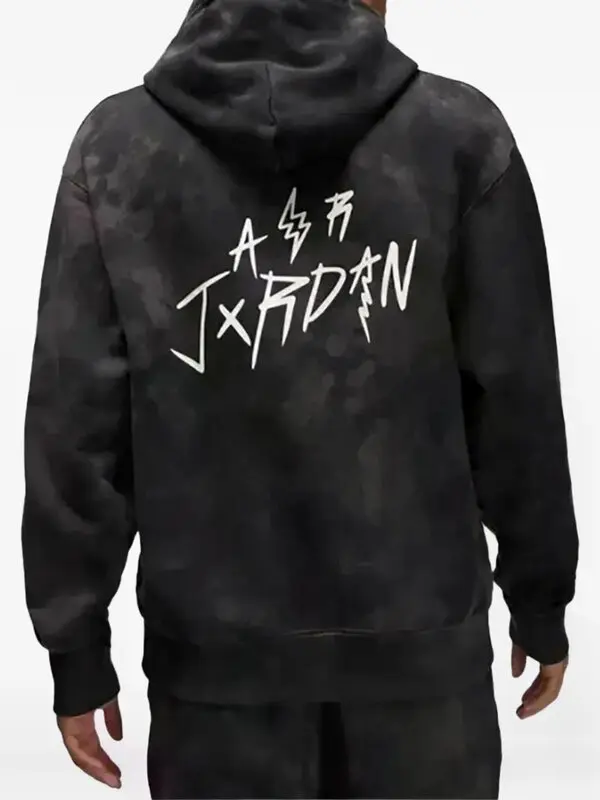 JORDAN Tie-dye Long-sleeve Hoodie