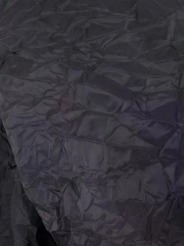 MARIA CALDERARA Crinkled Crop Top