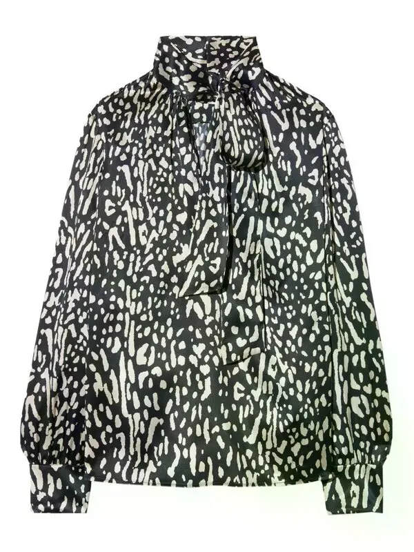 NILI LOTAN Janese Silk Blouse